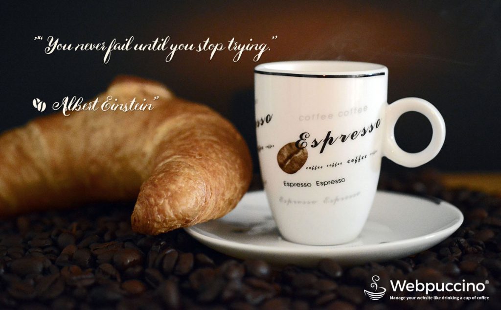 Coffee Inspiration 85 - Webpuccino® website development and optimization